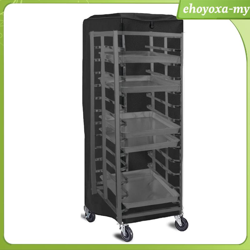 [EhoyoxaMY] Baker Rack Cover with Window Bun Pan Rack Cover for Bakery ...