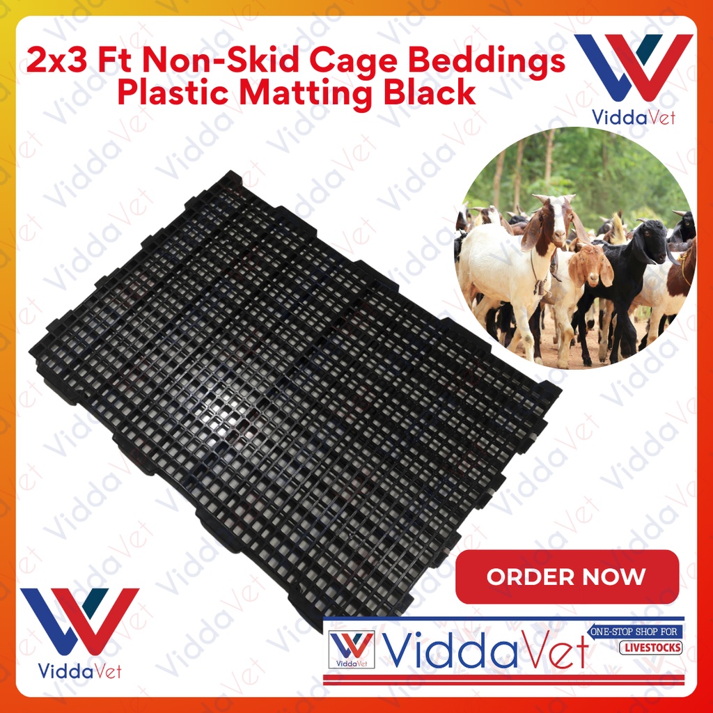 Plastic Matting 2 ft x 3 ft Viddavet for Goat Farm Animals Floor & Case ...
