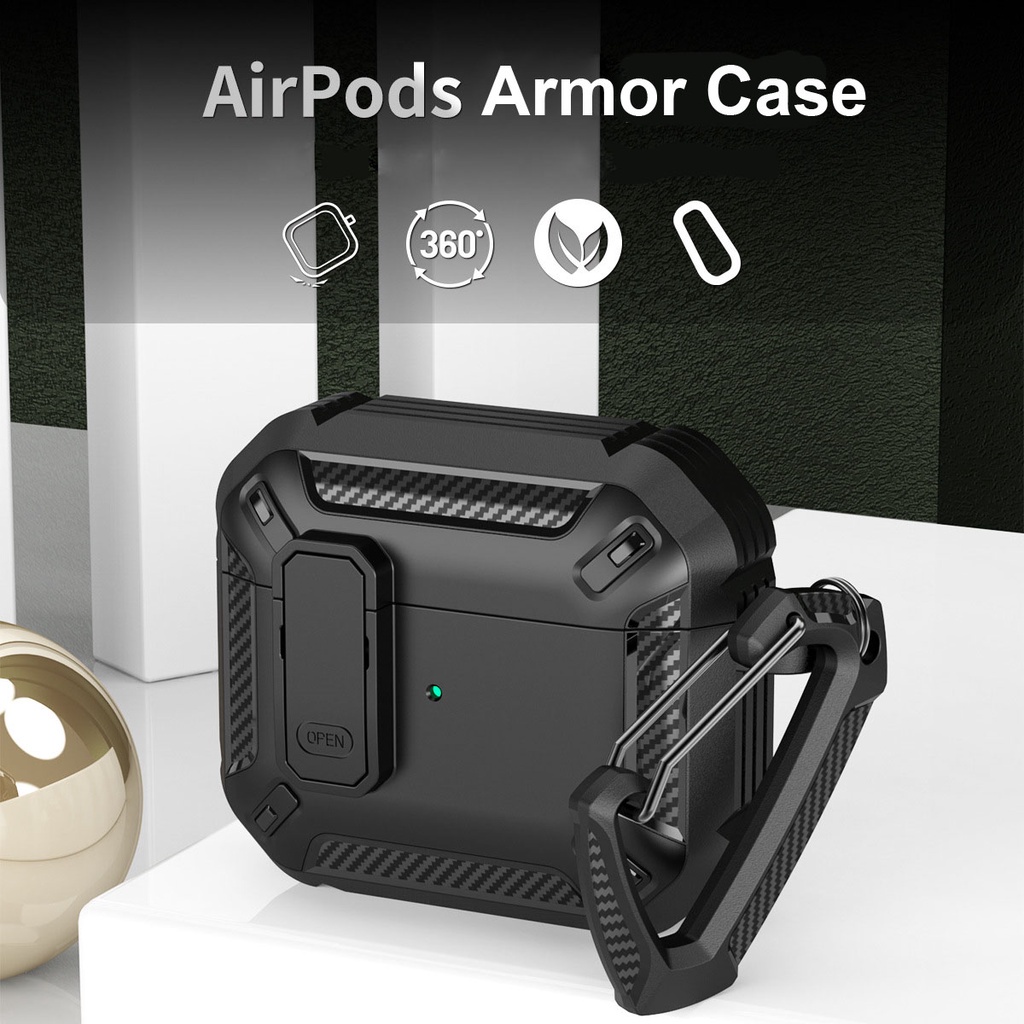 Case for Airpod Pro 2 3, with Safety Lock, Compatible with Airpods Pro ...