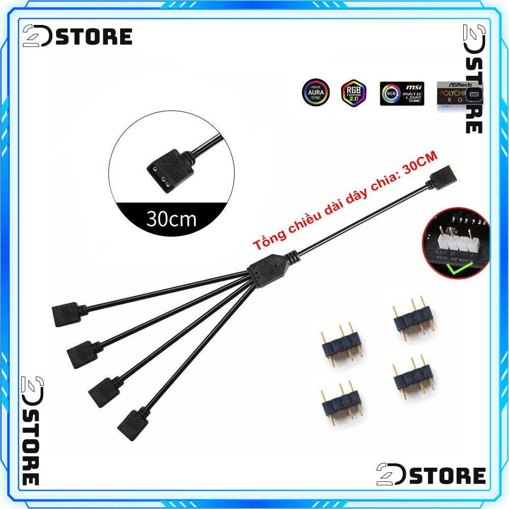 3pin LED 5v RGB port splitter wire (Included Jump connection) | Shopee ...