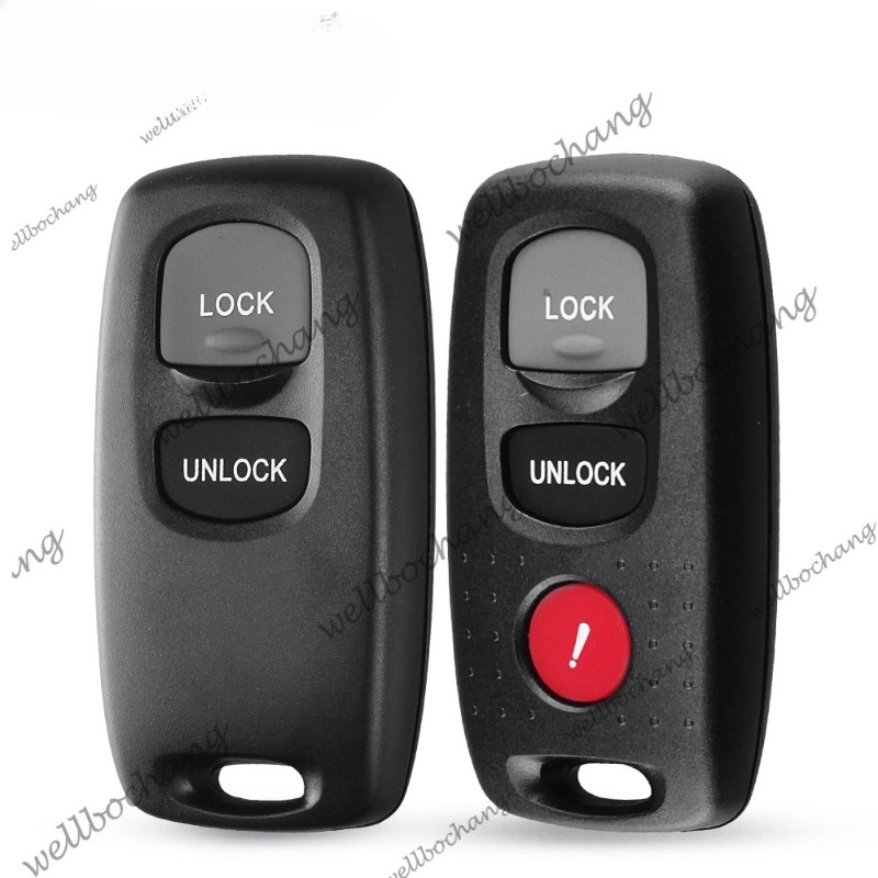 2/3 Buttons Remote Key Shell Fob Case Keyless Entry For Mazda 2 3 6 ...