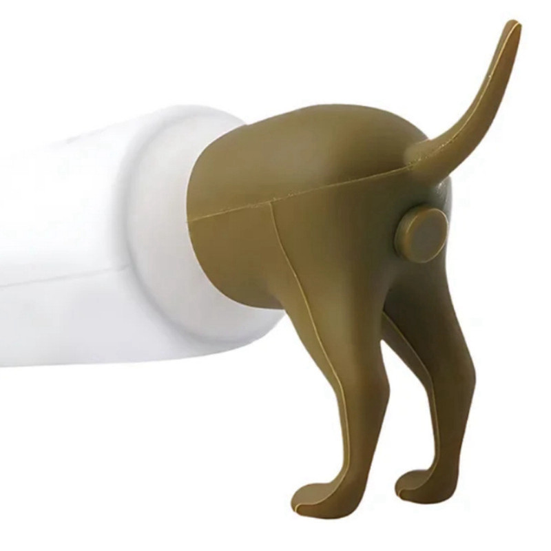 FAUSE Pooping Dog Butt Toothpaste Topper Funny Toothpaste Topper Butt ...