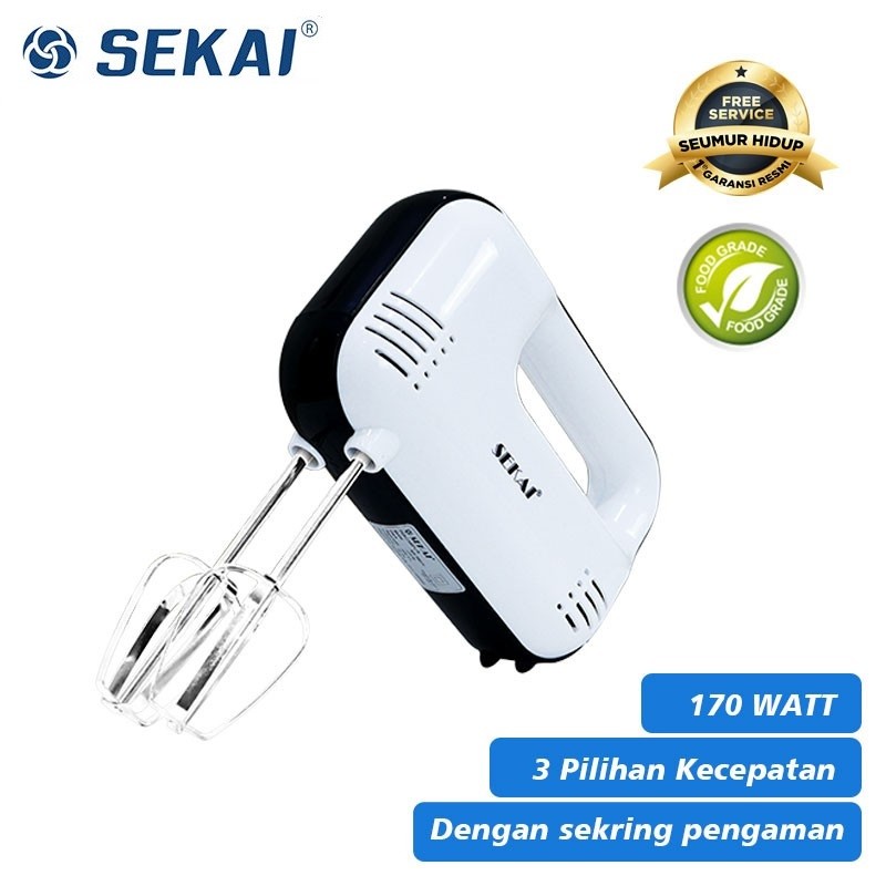 Sekai MX 680 Hand Mixer - Dough Mixer (K) | Shopee Philippines