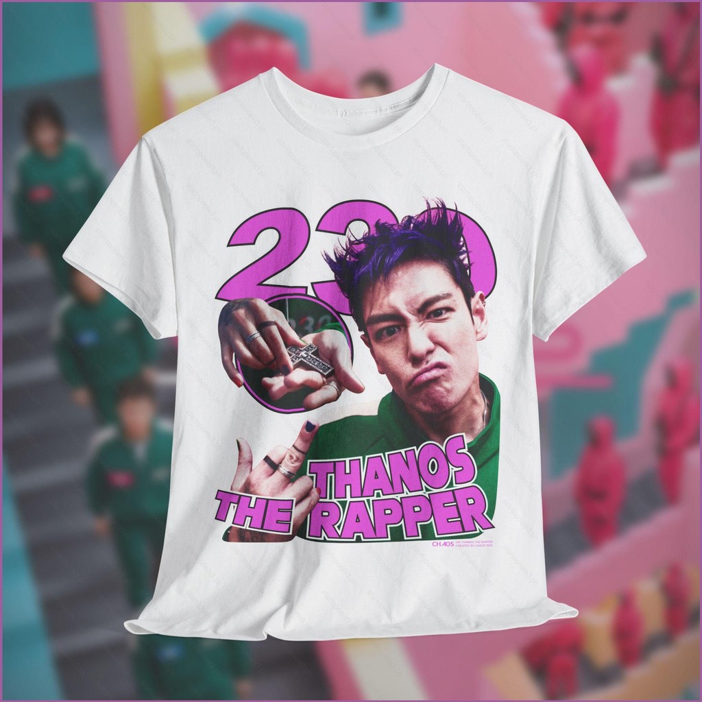 Ellen 230 Thanos The Rapper TOP Choi Seung Hyun Squid game 2 summer T ...