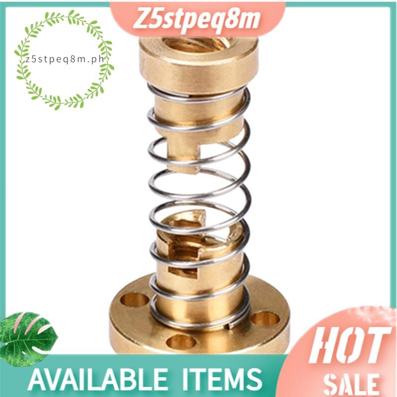 T8 Anti Backlash Nut Spring Loaded T8 Elimination Space for Lead Screw ...