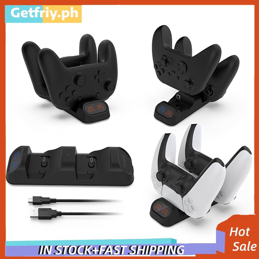 For Switch Pro Charging Dock Dual Controller Charger for PS5/Xbox Series S/X | Shopee Philippines