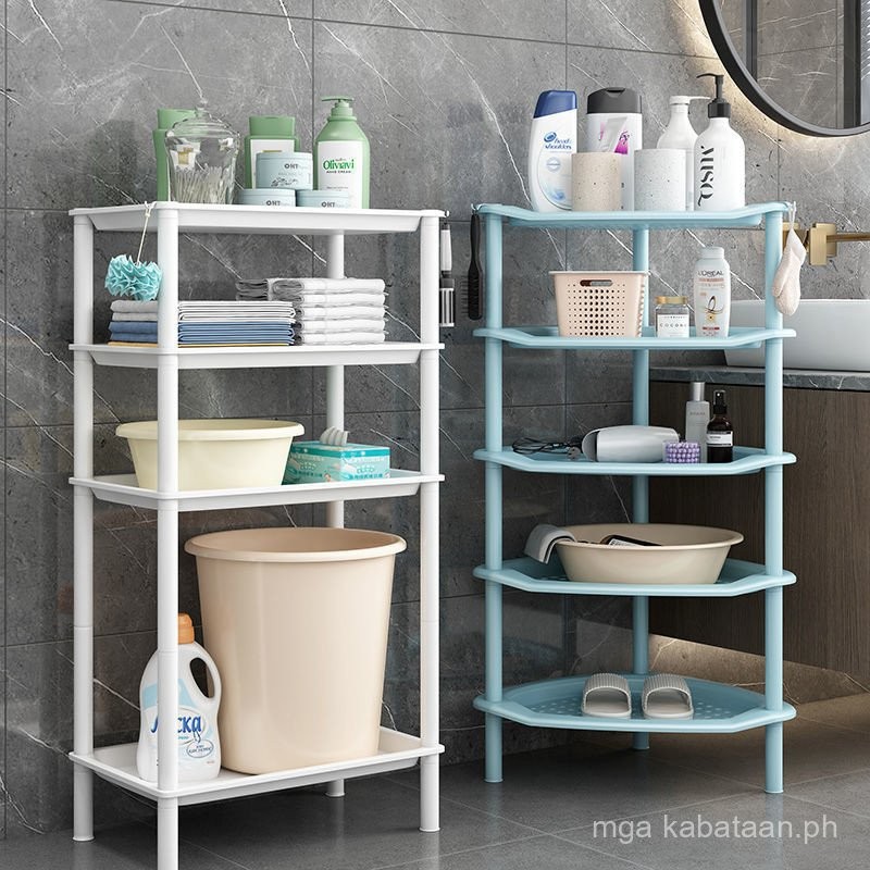 Bathroom Toilet Storage Rack Floor-standing Toilet Shower Room Kitchen ...