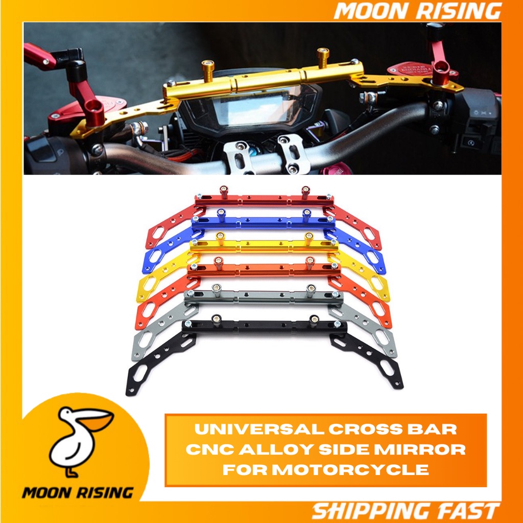High Quality Universal CNC Alloy Cross Bar Motorcycle Side Mirror ...