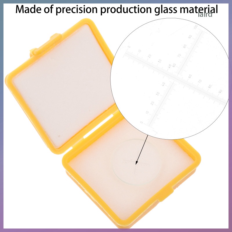 [READY STOCK] Precision Ocular Micrometer Microscope Calibration Slide ...