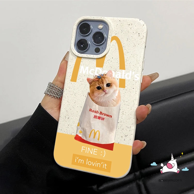 Fashion Brand McDonald's Logo Puppy Kitten Phone Case Compatible For ...