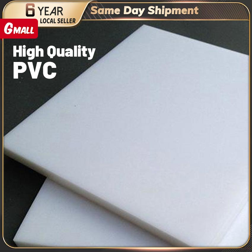 【Fast Delivery】 Thickness 3mm-20mm White Polypropylene Board pvc Plastic Sheets Plate For DIY ...