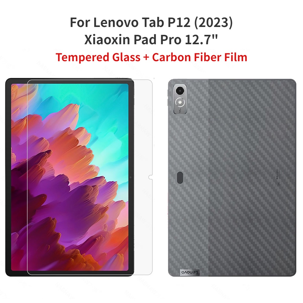 For Lenovo Tab P12 2023 12.7inch Xiaoxin Pad Pro 2023 TB371FC Tempered ...