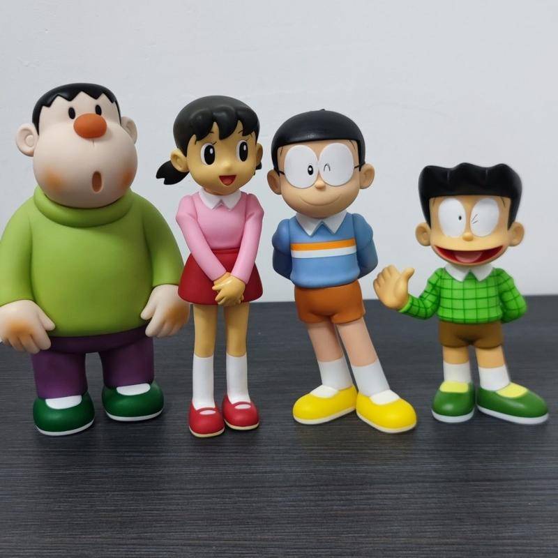Doraemon First Debut Nobita Shizuka Fat Tiger Koo First Debut Out of ...