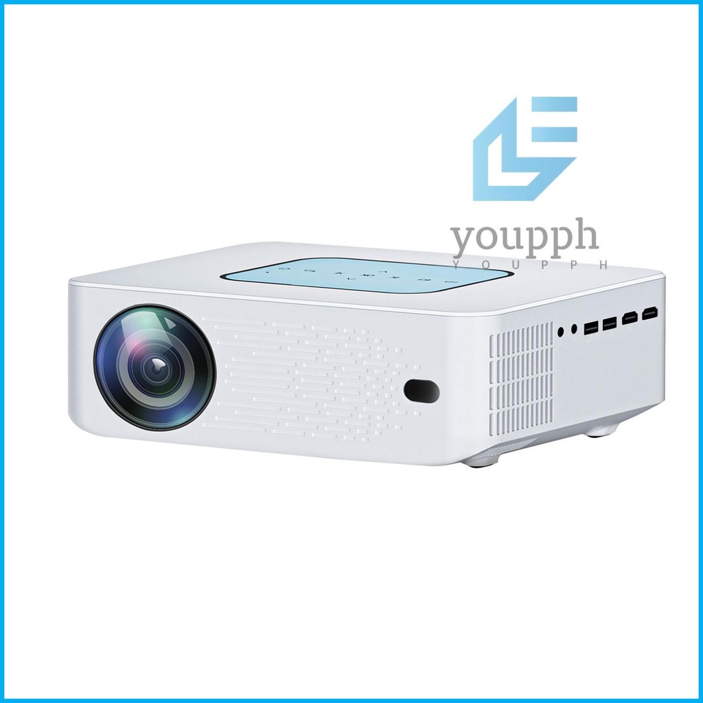 V10 Portable LCD LED Projector Android 9.0 Smart Home Theater 2.4G/5G ...