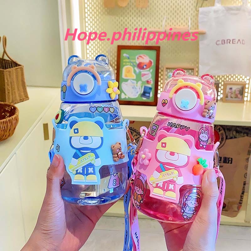 Hope 600ml water bottle for kids plastic cup high water cup cartoon ...