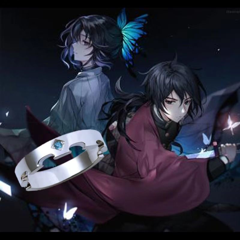 Kamado Nezuko ring Hashibira Inosuke ring Agatsuma Zenitsu ring kimetsu ...