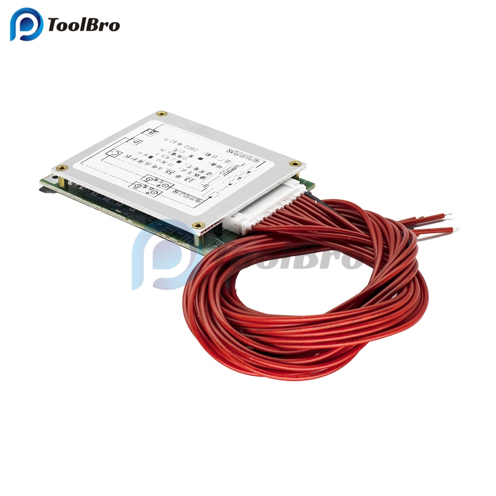 BMS 13S 35A 48V Li-ion Lithium 18650 Battery Pack Charge Protection Board with Balance PCM PCB ...