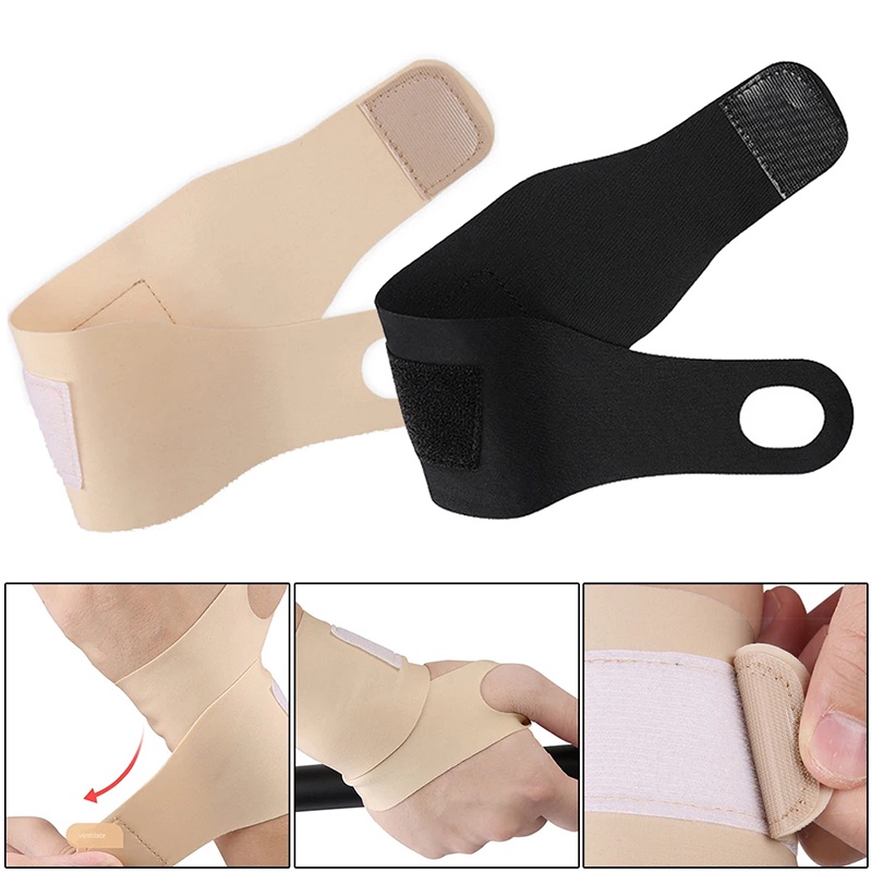 Sports Wrist Brace Compression Strap Thumb Sleeves Relieve The Pain Hand Stabilizer Skin ...
