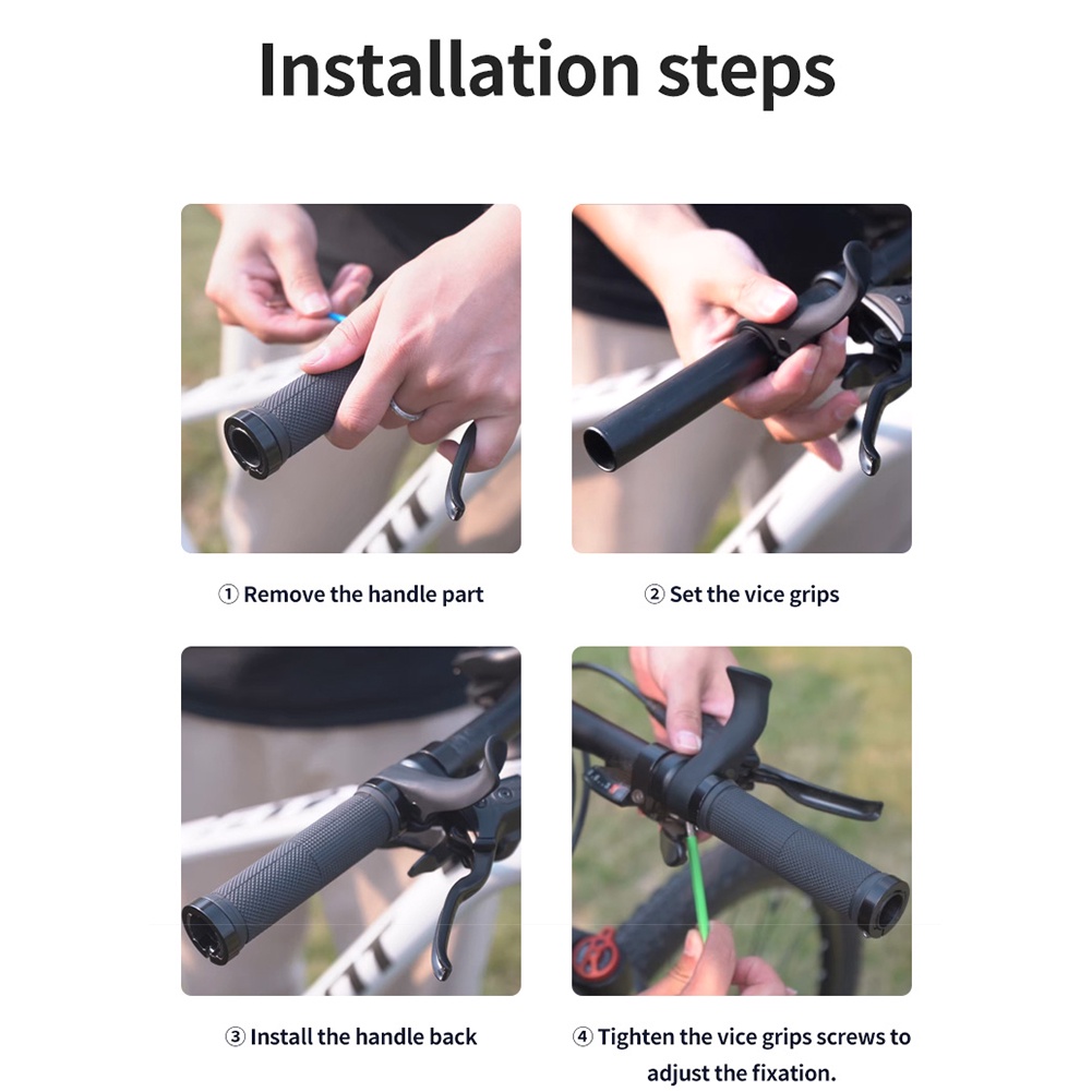 ♈Ready Stock♈MTB Bicycle Bar Ends 22.2mm Bicycle Inner Handlebar Grips ...