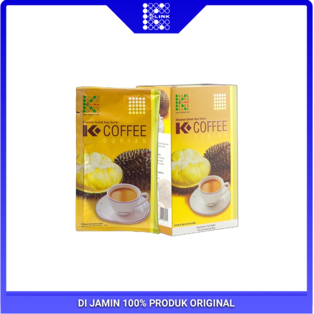 Klink K Link K C Coffee Durian Kopi Duren Original Link k_linkindonesia ...