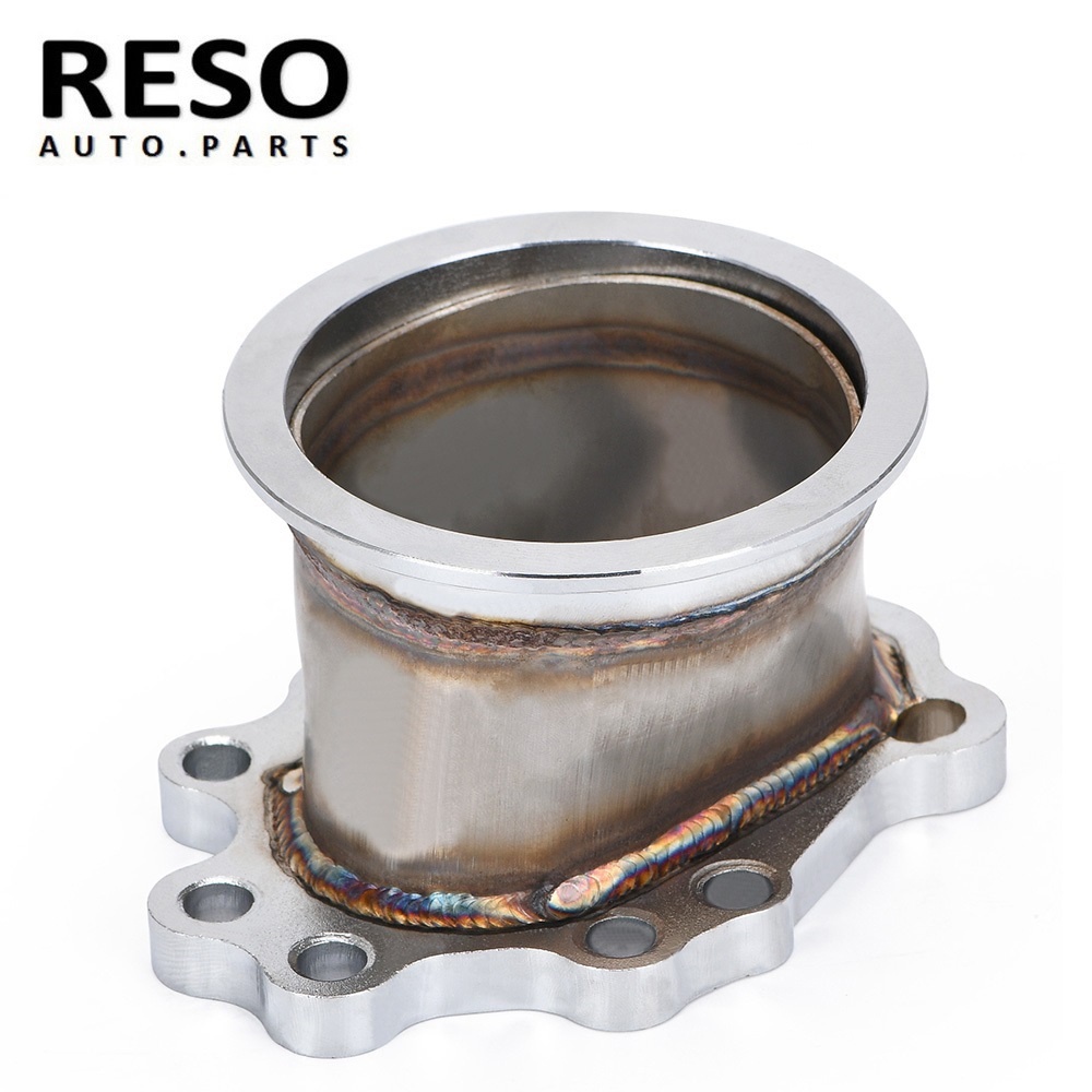 RESO--Turbo Adapter Flange T25 T28 GT25 GT28 8 Bolt to 3″ 76mm V Band ...