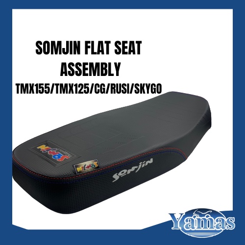 SOMJIN FLAT SEAT ASSEMBLY MOTORCYCLE FOR TMX 155/TMX 125/CG/RUSI/PINOY ...