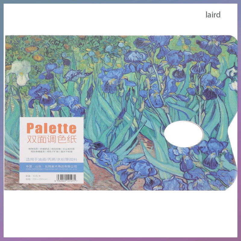 [READY STOCK] Practical Color Palettes Paint Pallet Dedicated Oil ...