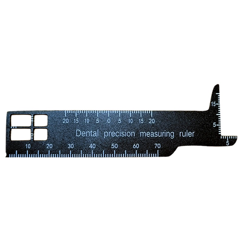 Aluminum Dental Precision Measuring Ruler For Photography And Dentistry ...