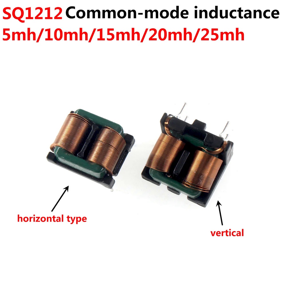 5pcs SQ1212 inductance patch plug-in 5mh 10mh 15mh 20mh 25mh switching ...