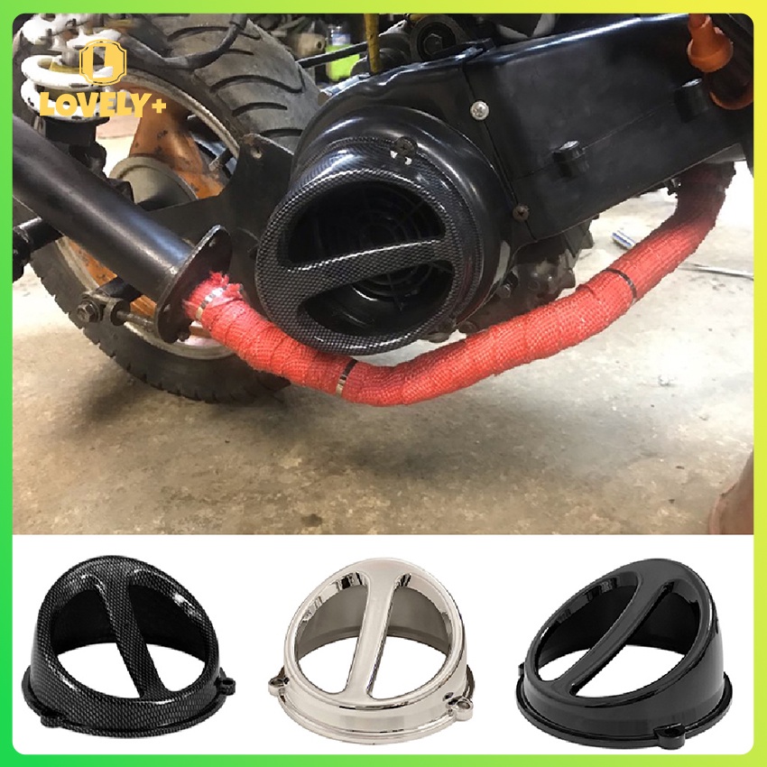 Motorcycle Air Scoop Fan Cover Moto Accessories Plastic Air Scoop Cap ...