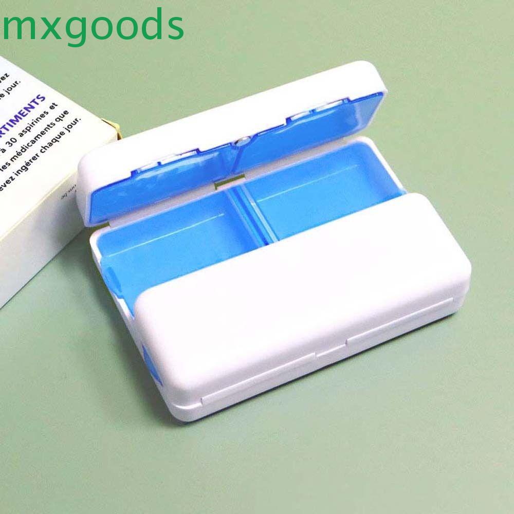 MXGOODS Magnetic Pill Box, Waterproof 7 Grids Pills Organizer Case ...