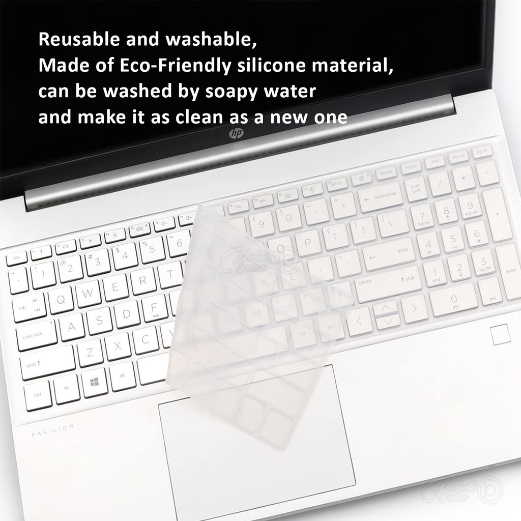 Keyboard Protector for HP Pavilion 15 15-EG 2021 Model 15-EH 15-FC 15 ...