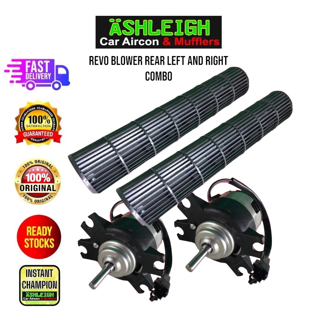 Toyota Revo REAR Blower Motor / Wheel Left and Right Bundle Car Aircon ...