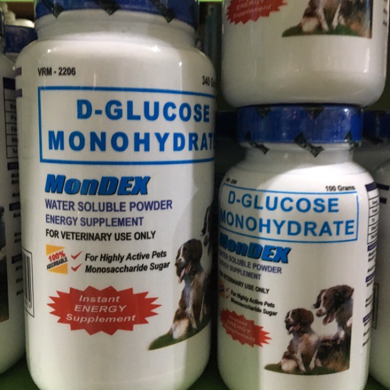 ♞Mondex Dextrose Powder (D-Glucose Monohydrate) for Dogs Cats Birds ...