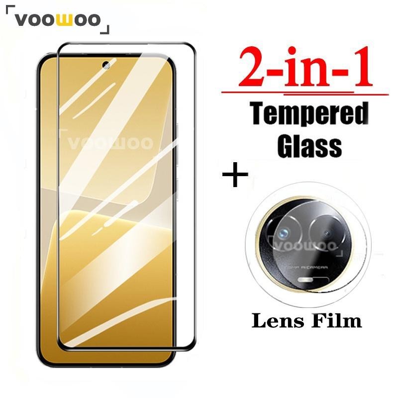 Realme C67 5G Full Cover Tempered Glass Film for Realme 11 11X 5G 10 C55 C51 C31 C35 Camera Lens ...