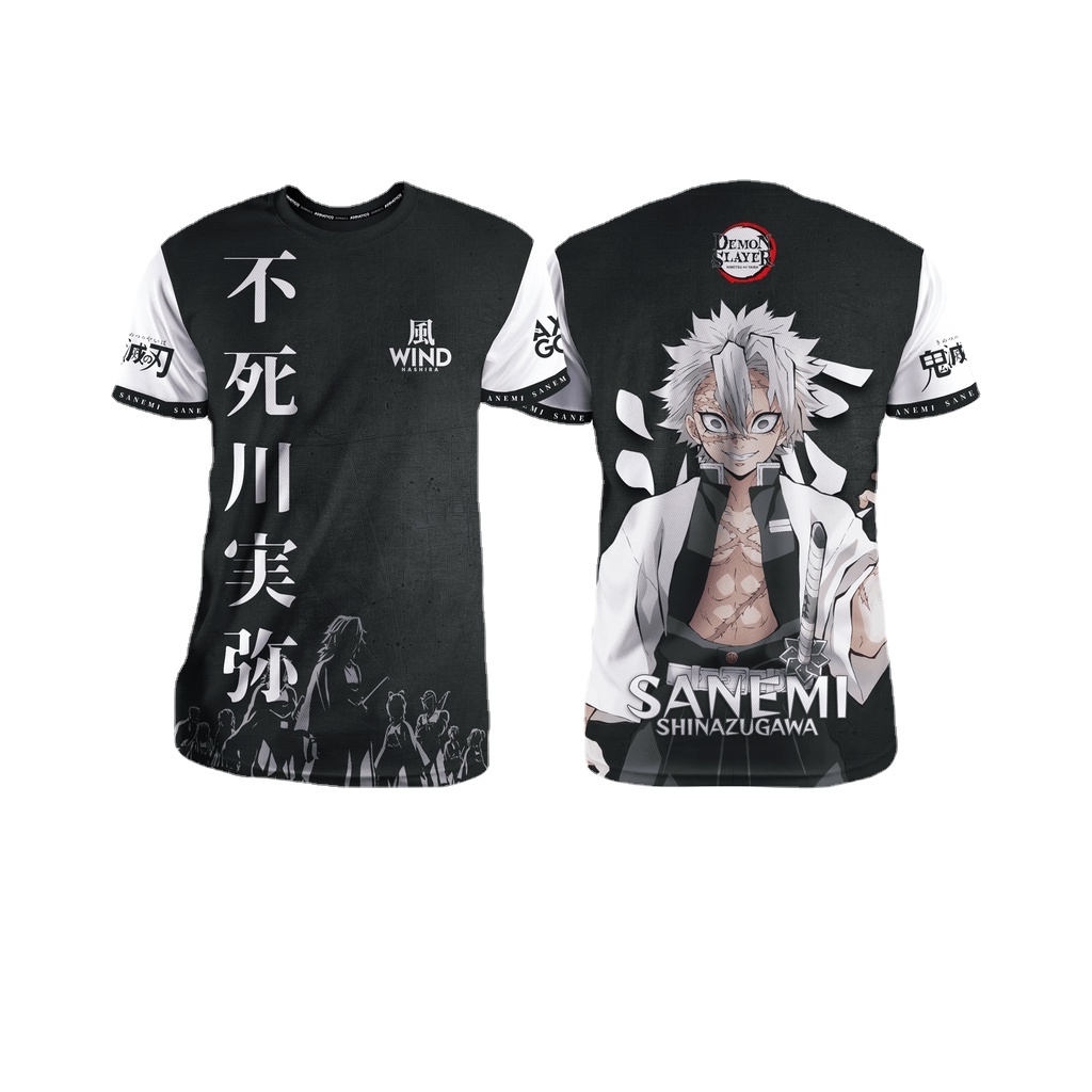 Demon Slayer- Hashira Sanemi" Anime T-Shirt | Shopee Philippines