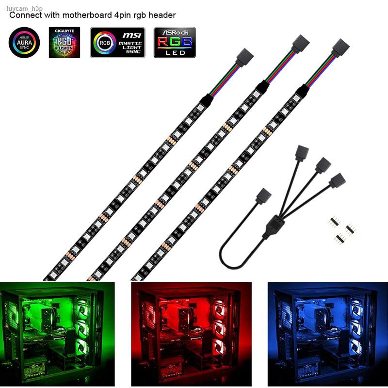 5050 DC 12V RGB Led Strip Light 4pin LED Headers PC Computer Case / RGB ...
