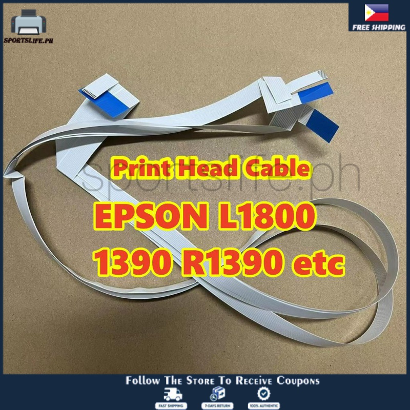 New Brand head cable For EPSON L1800 1390 1400 1410 1430 R260 R360 R380 ...