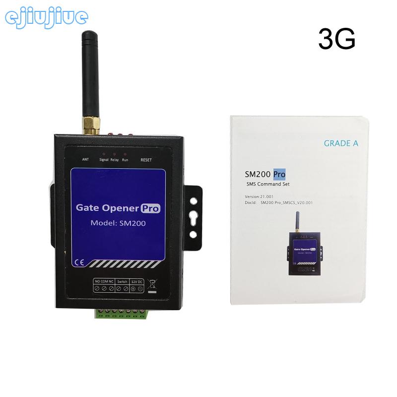 cc SM200 GSM Garage Door Open Remote Controller 2G 3G 4G Gate Opener Wireless Relay Switch for ...