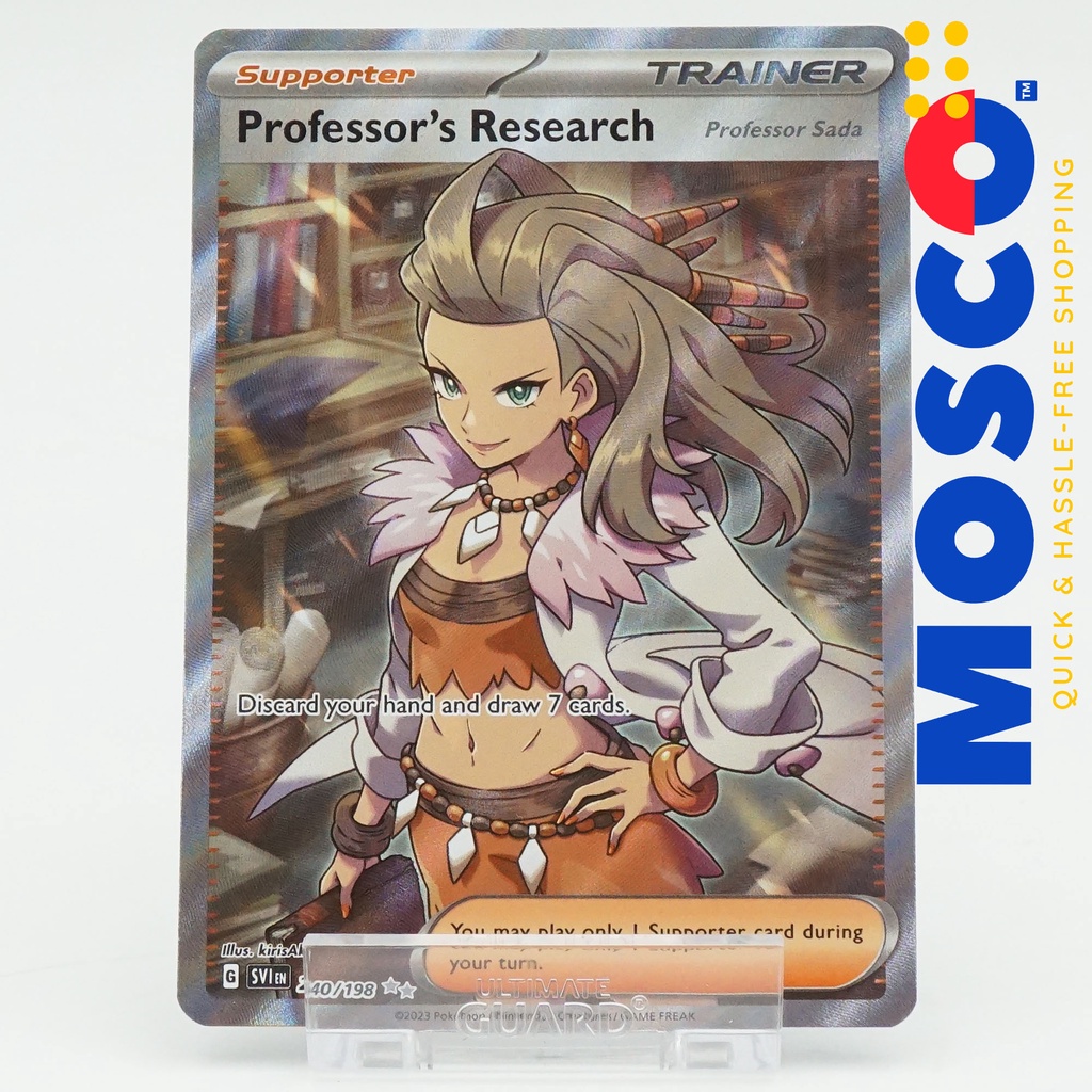 Professor's Research (Professor Sada) - 240/198 - Full Art Secret Rare ...