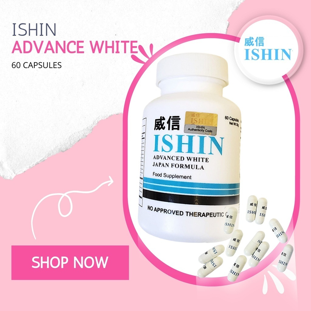 ISHIN Advance White Japan Formula 60 Capsules | Shopee Philippines