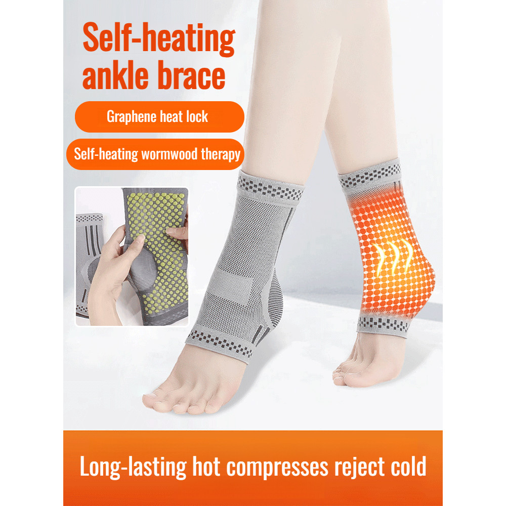 Wormwood Graphene Self-Heating Ankle Protection Continuous Warmth ...