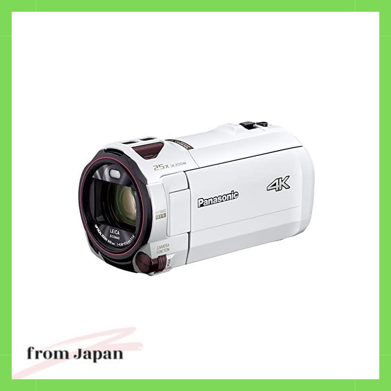 Panasonic 4K Video Camera 64GB Optical 20x Zoom Pure White HC-VX992MS-W ...