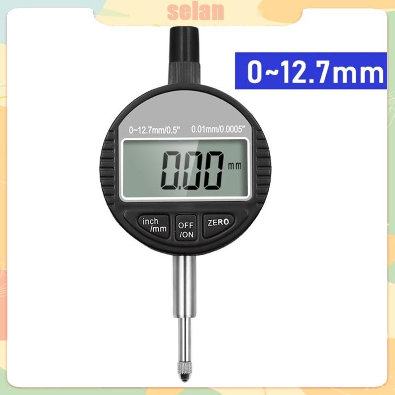 SEL Digital Dial Indicator 0-12 7mm Digital Probe Indicator Dial Test ...