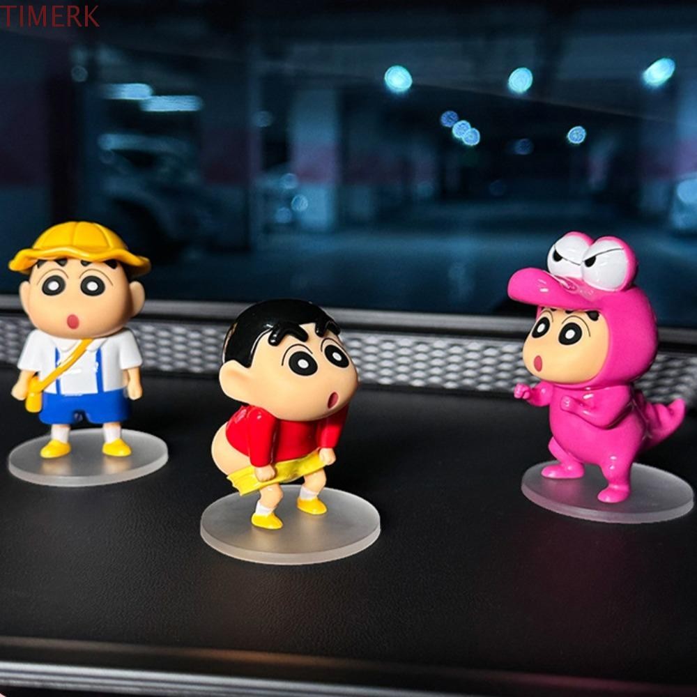 TIMERK Crayon Shin-chan Figure Model, Ornaments Decorative Shin Chan ...