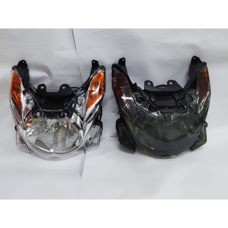 (EGO LC FI) Head Lamp Lampu Depan HeadLight Assy (VISS) Yamaha Ego LC FI EGOLCFI EGOLC FI Tinted ...