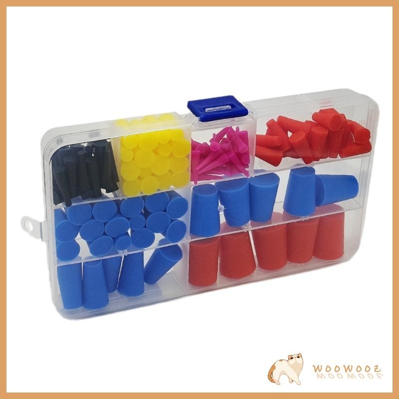 WOOW 60pcs Silicone Plugs Tapered Hole Plugs for Maskings Hole During ...