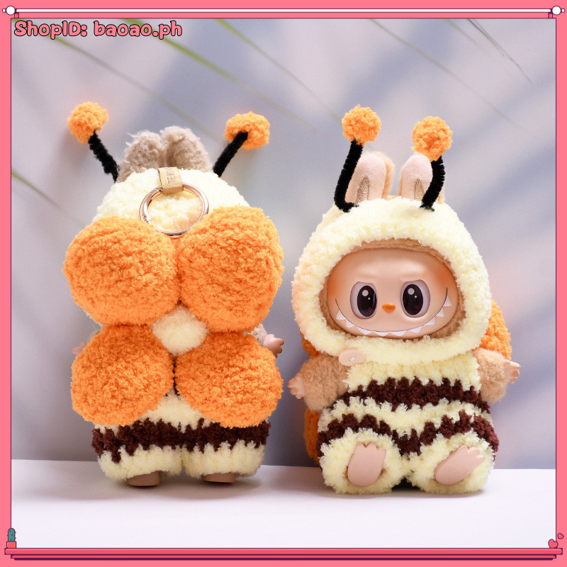 15cm 17cm Labubu Clothes Handmade bee For Labubu V1 V2 Baby Three V3 ...