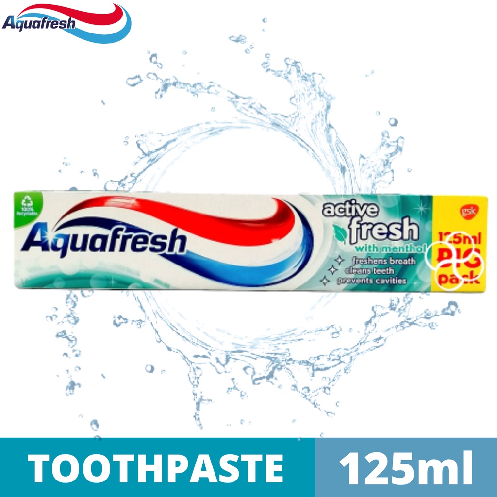 Aquafresh Active Fresh Toothpaste 125ml by Mavens Collection | Shopee Philippines