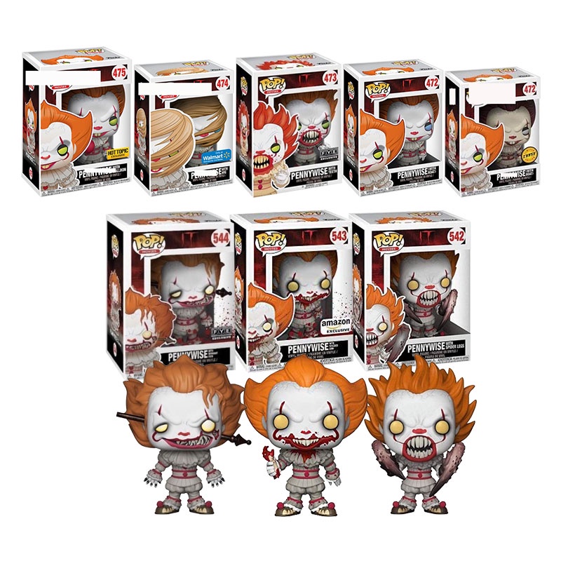 Funko Pop IT Figures Joker Pennywise Movies Action Figure Model Toy ...